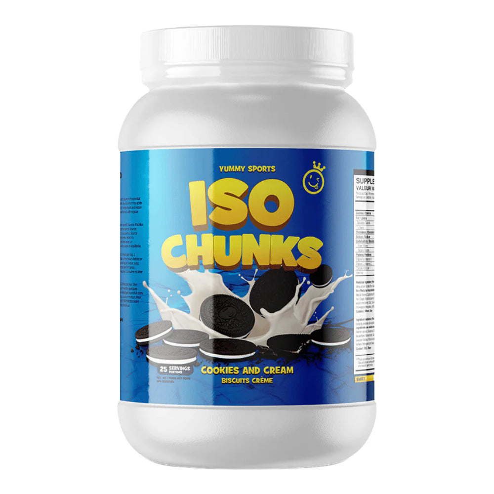 Yummy Sports ISO Chunk 25 Serv 800g Cookies & Cream | DrugX