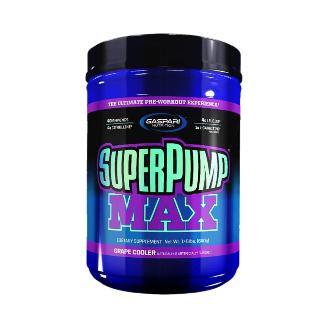 Gaspari Nutrition SuperPump Max 640g Grape Cooler | DrugX