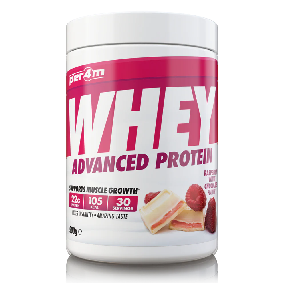 Per4m Advanced Whey Protein 900g Raspberry White Chocolate | DrugX