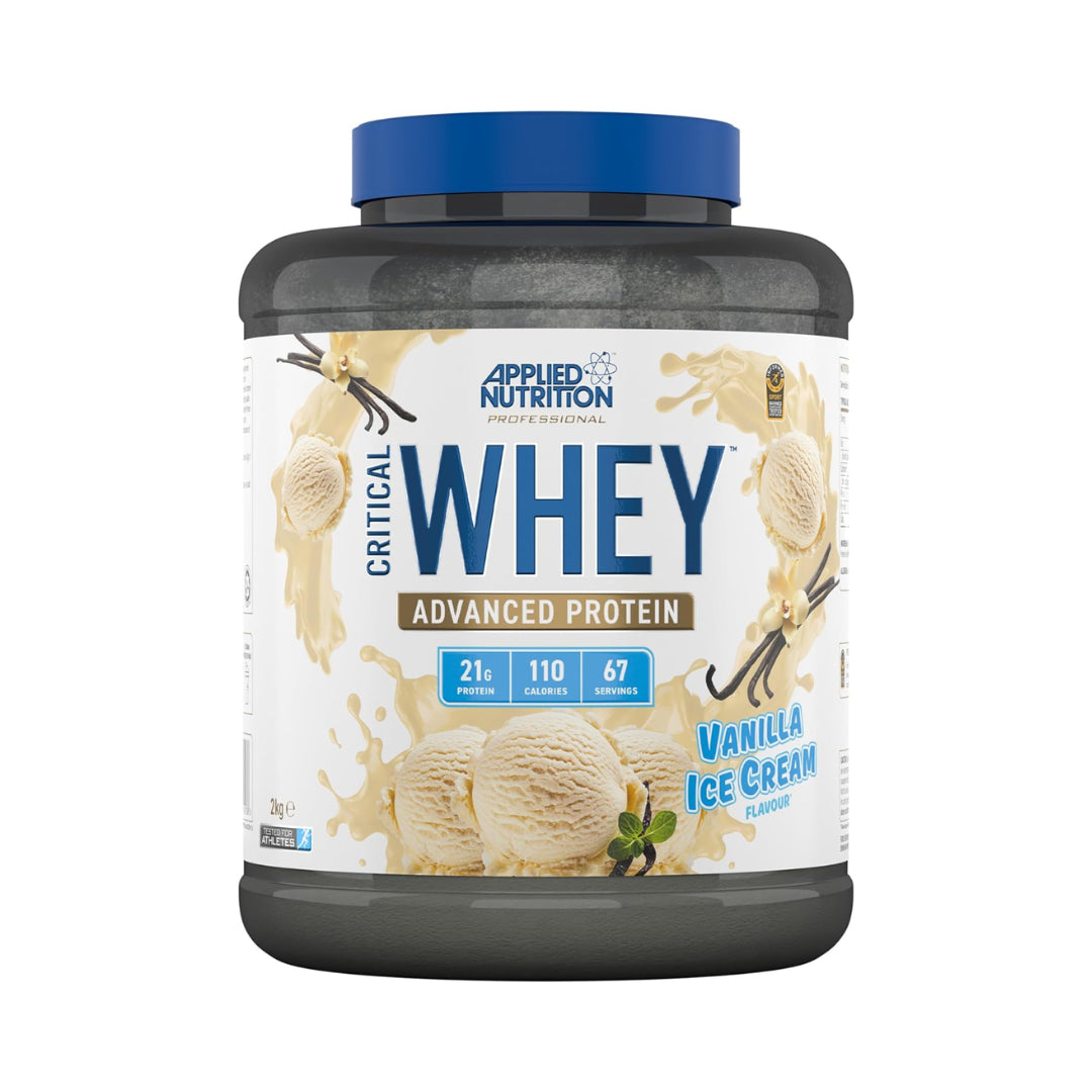 Applied Nutrition Critical Whey 2kg Vanilla Ice Cream | DrugX